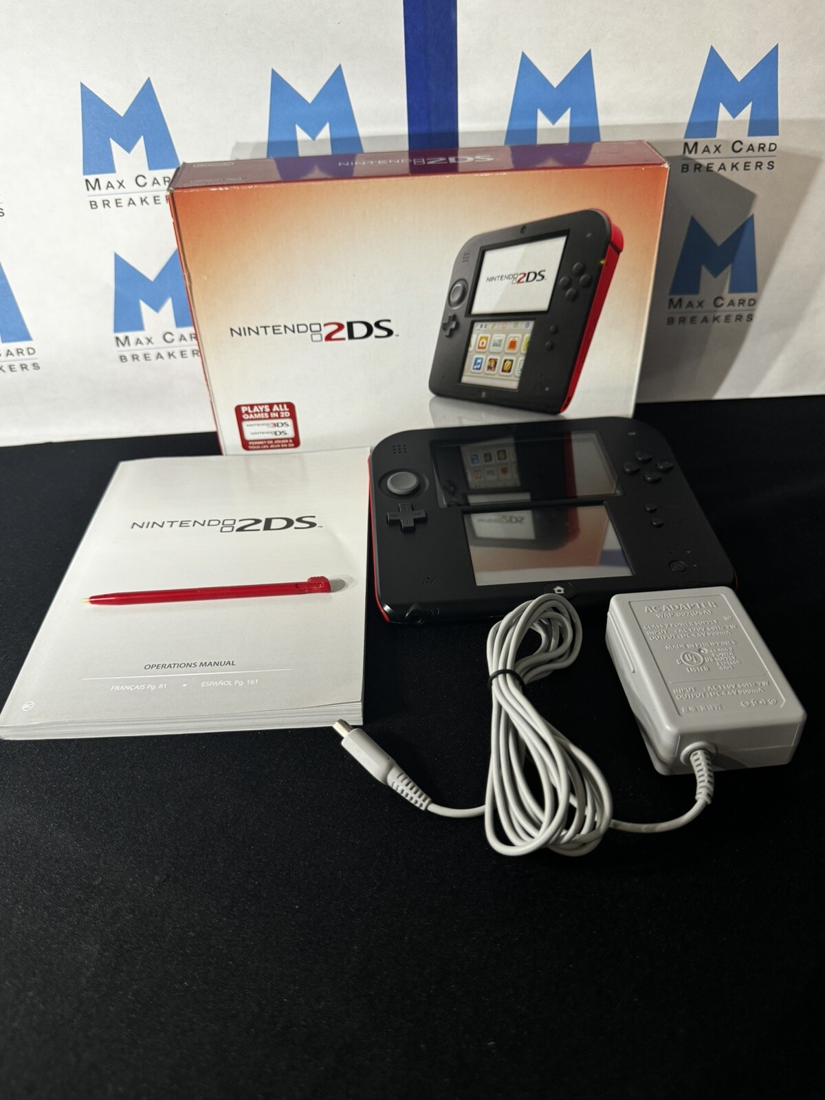 Nintendo 2DS Handheld System - Black & Red | eBay