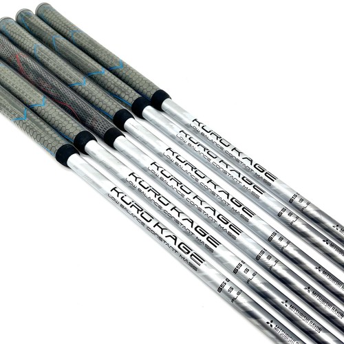 Mitsubishi Rayon Kuro Kage 65g Stiff Flex Graphite Iron Shafts .355 ...