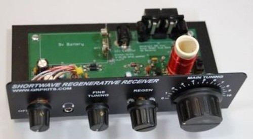 QRPKits Scout Regenerative Receiver CW SSB AM Ham Radio Kit QRP Prepper ...