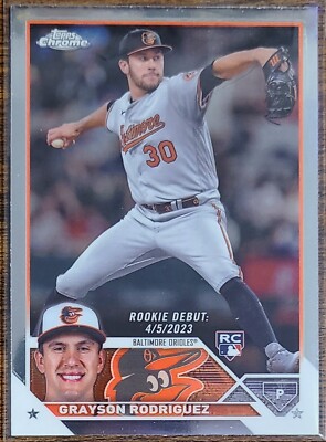 2023 Topps Update Chrome Grayson Rodriguez Rookie Card RC #USC16 | eBay