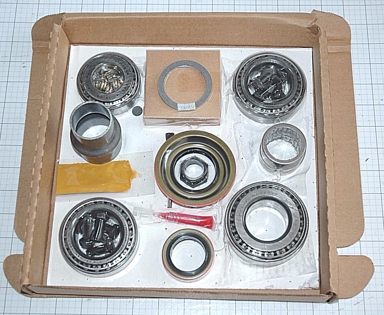 1965-79 CORVETTE REAR END RESTORATION KIT, TIMKEN BEARINGS RACES CRUSH ...