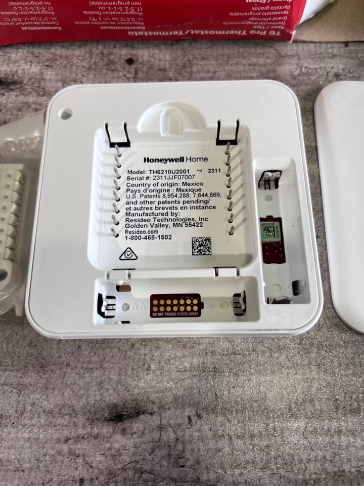 Honeywell T6 Pro Programmable Thermostat (TH6210U2001) A2 | eBay