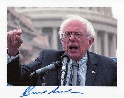 Bernie Sanders Autographed 8.5 x 11 in. Photo | eBay