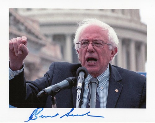 Bernie Sanders Autographed 8.5 x 11 in. Photo | eBay