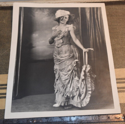 Photograph PAULINE PIERCE Mezzo Soprano Actress AUTOGRAPH Kate PIRATE ...