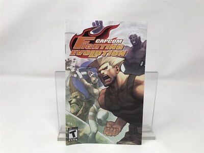 Capcom Fighting Evolution Sony Playstation 2 PS2 Instruction Manual French Only | eBay