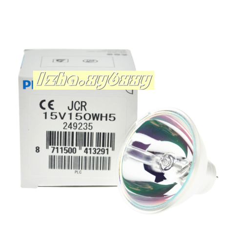 PHILIPS JCR 15V150WH5 6423/5H EFR/5H GZ6.35 lamp 500hours halogen light ...