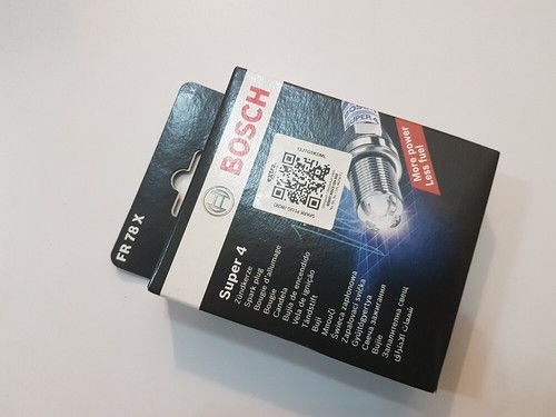 4X BOSCH SUPER 4 SPARK PLUG FR78X TOYOTA VIOS COROLLA CAMRY HONDA CIVIC ...