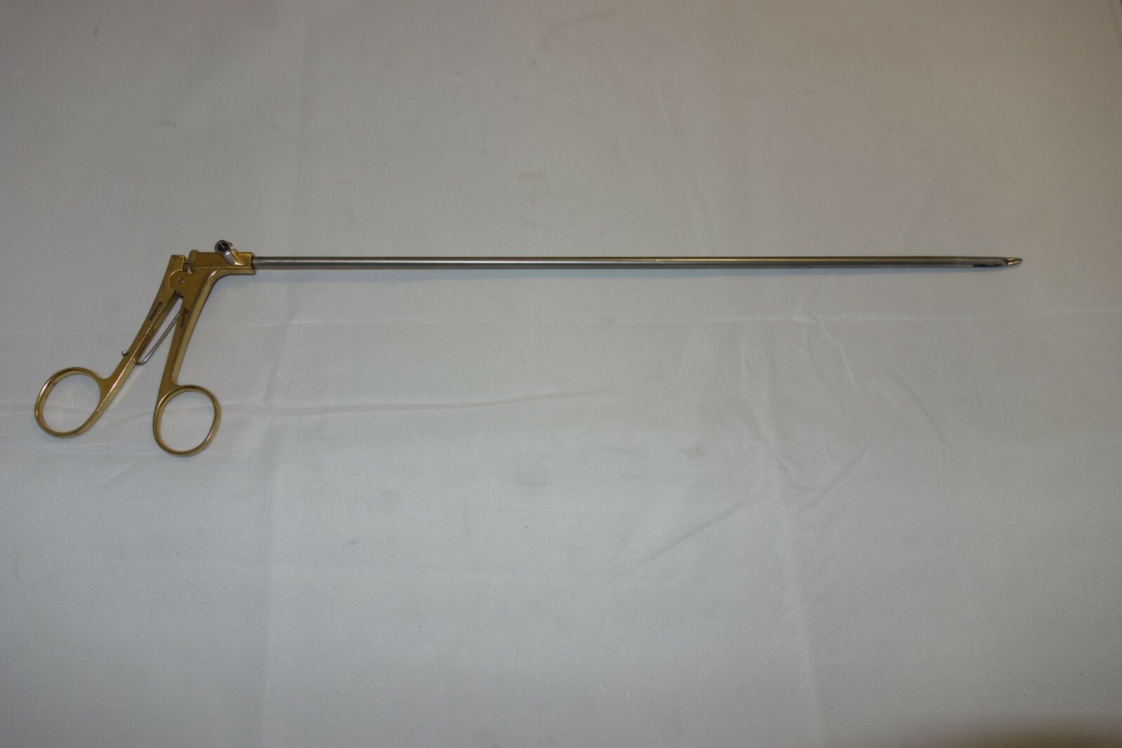 Marlow M4100 Surgical Laparoscopic 5mm Spring Handle Curved Needle ...
