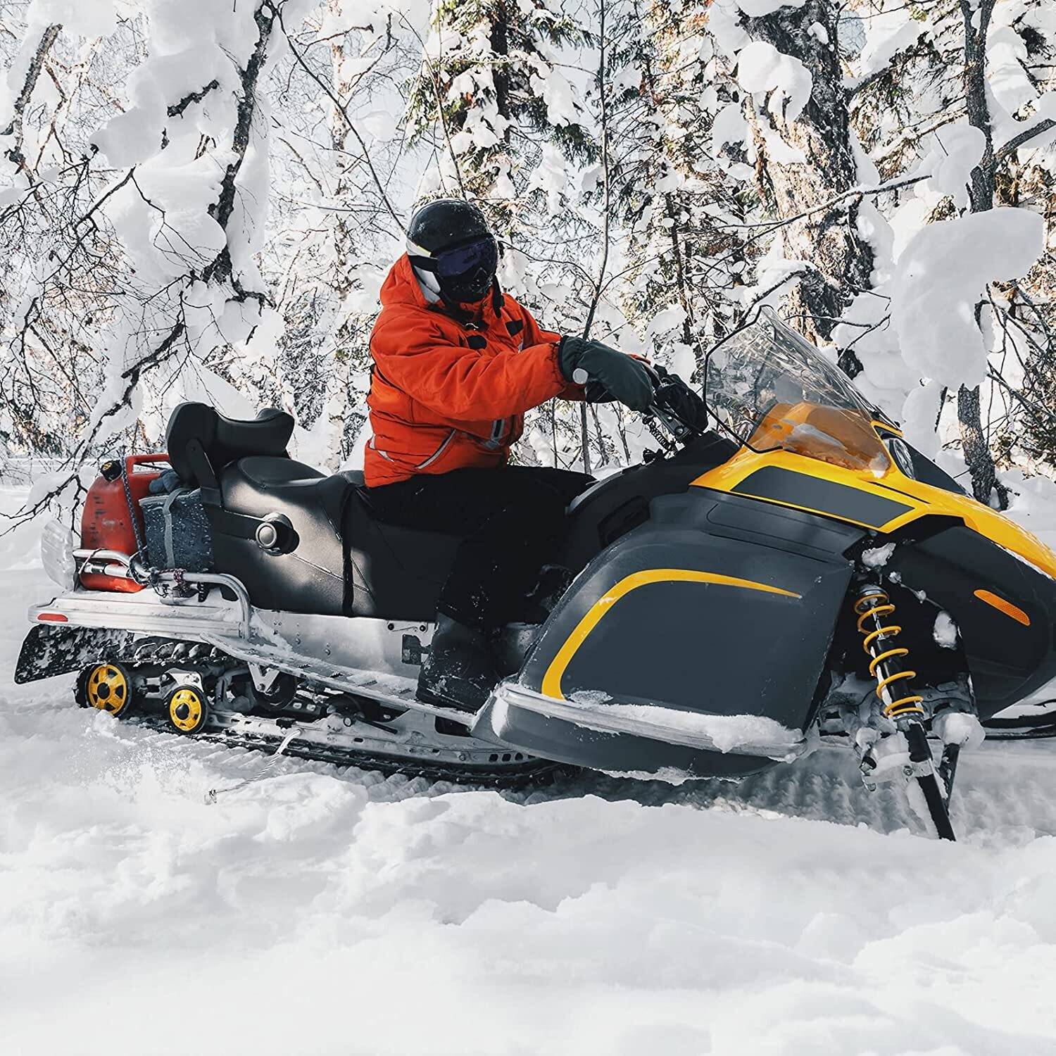 KEMIMOTO 2PCS Snowmobile Ice Scratchers Reverse for Ski-doo Polaris ...