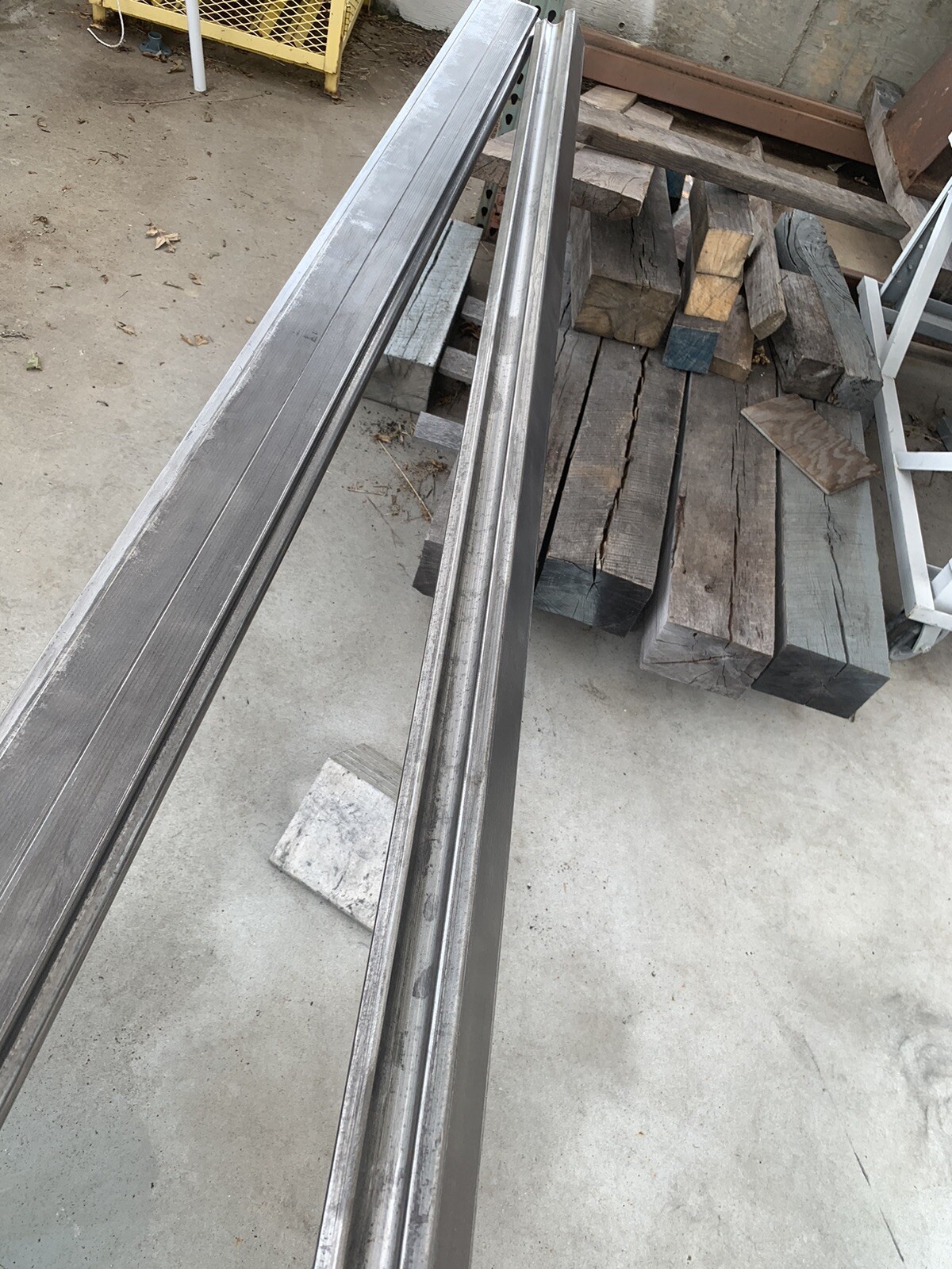 16 Feet Long 1 Inch Radius Press Brake Die Set Bottom & Top Dies Nice ...