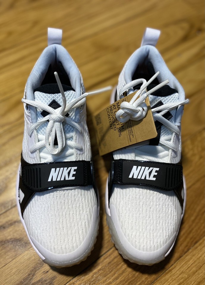 Nike Air Zoom Diamond Elite Turf White Baseball Shoes Men’s Sz 7 New No ...