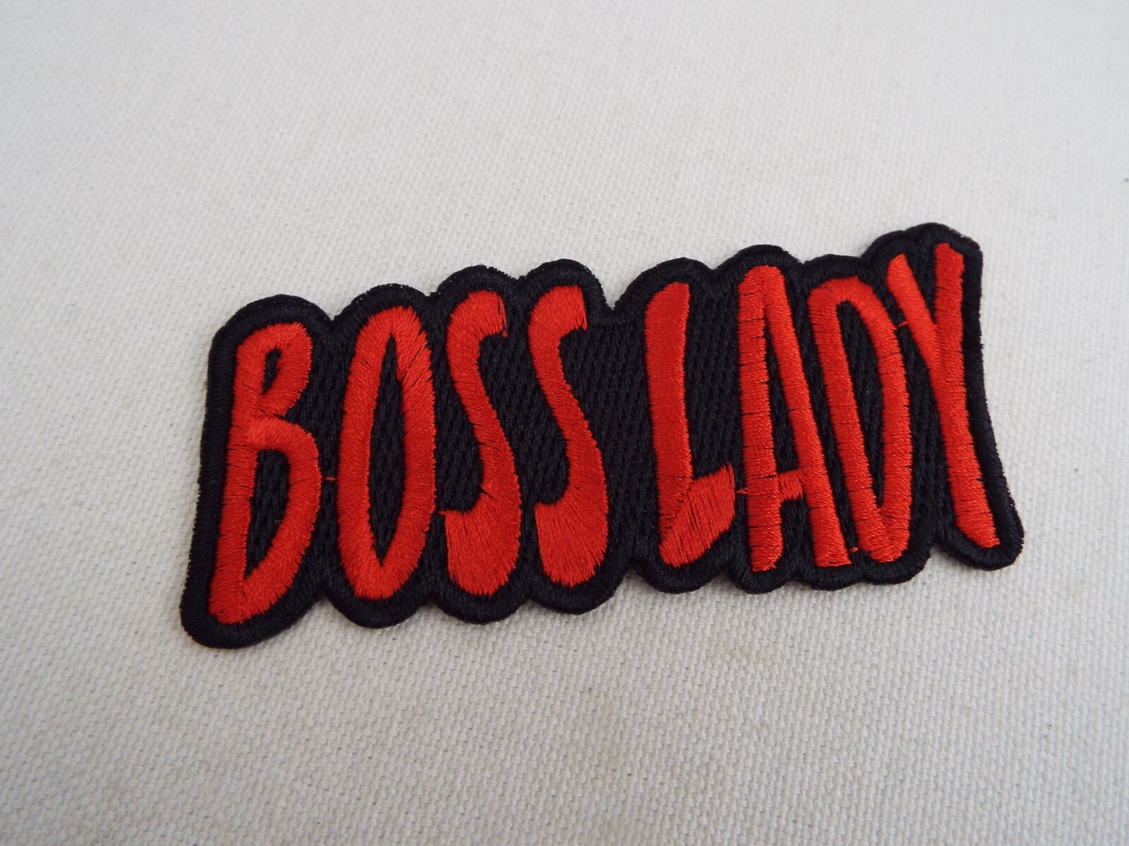 Boss Lady Embroidered Iron-on Patch | eBay