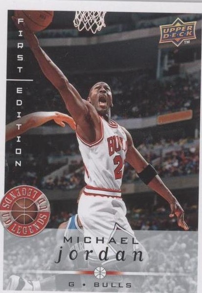 2008-09 Upper Deck First Edition - #206 Michael Jordan for sale online ...