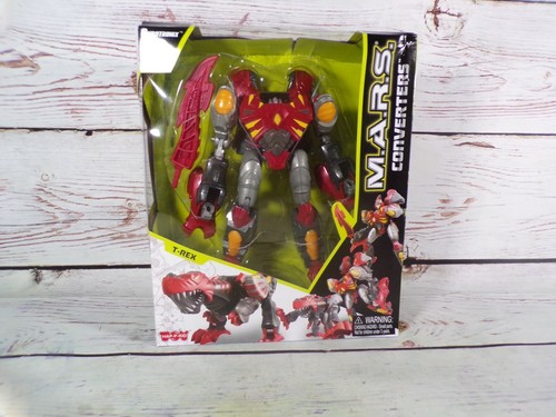 Cybotronix M.A.R.S. Converters T-REX Dinosaur Action Figure Transformer ...