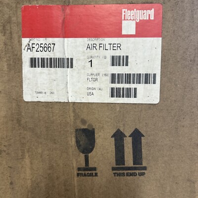 Fleet guard Af25667 Air Filter. AF25667. Napa 6744,(131830831)2 | eBay