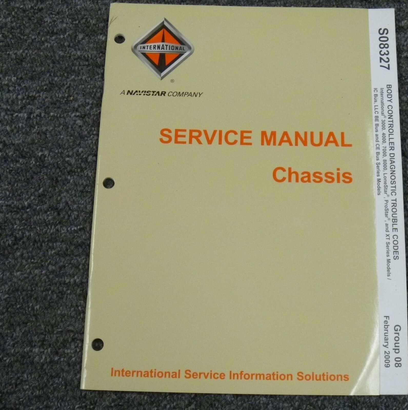 2013 International 4300 4400 Truck Body Controller Diagnostic Service ...