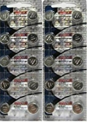 20 Pack Maxell LR44 AG13 357 Button Cell Battery NEW HOLOGRAM PACKAGE ...