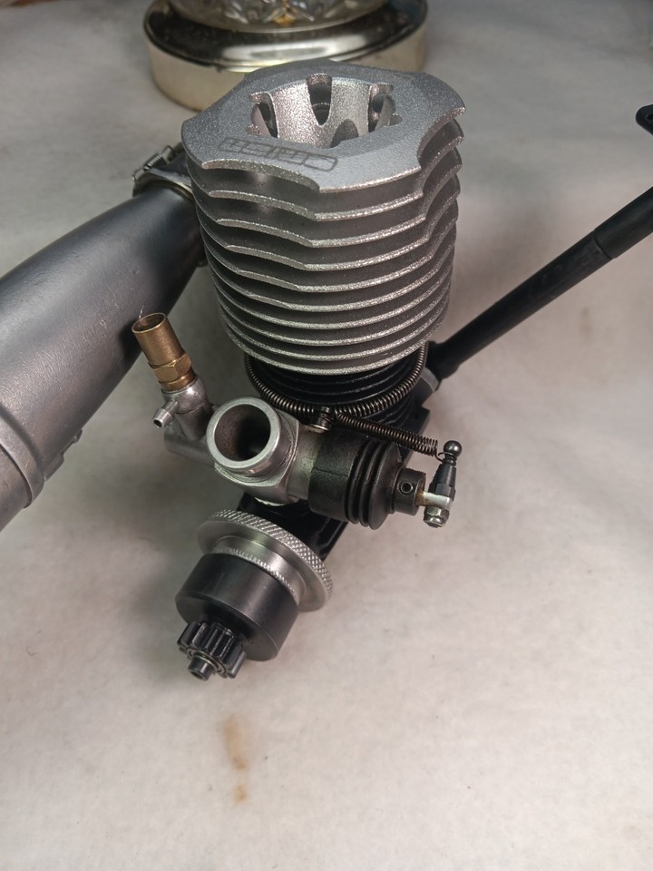 ORION .26 R/C Nitro Engine Complete RTR W/Header Pipe Pull Start Carb ...