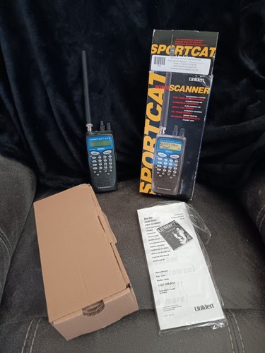 UNIDEN Bearcat Sportcat SC200 Scanner Nascar/Police/Weather W/ CHARGER ...