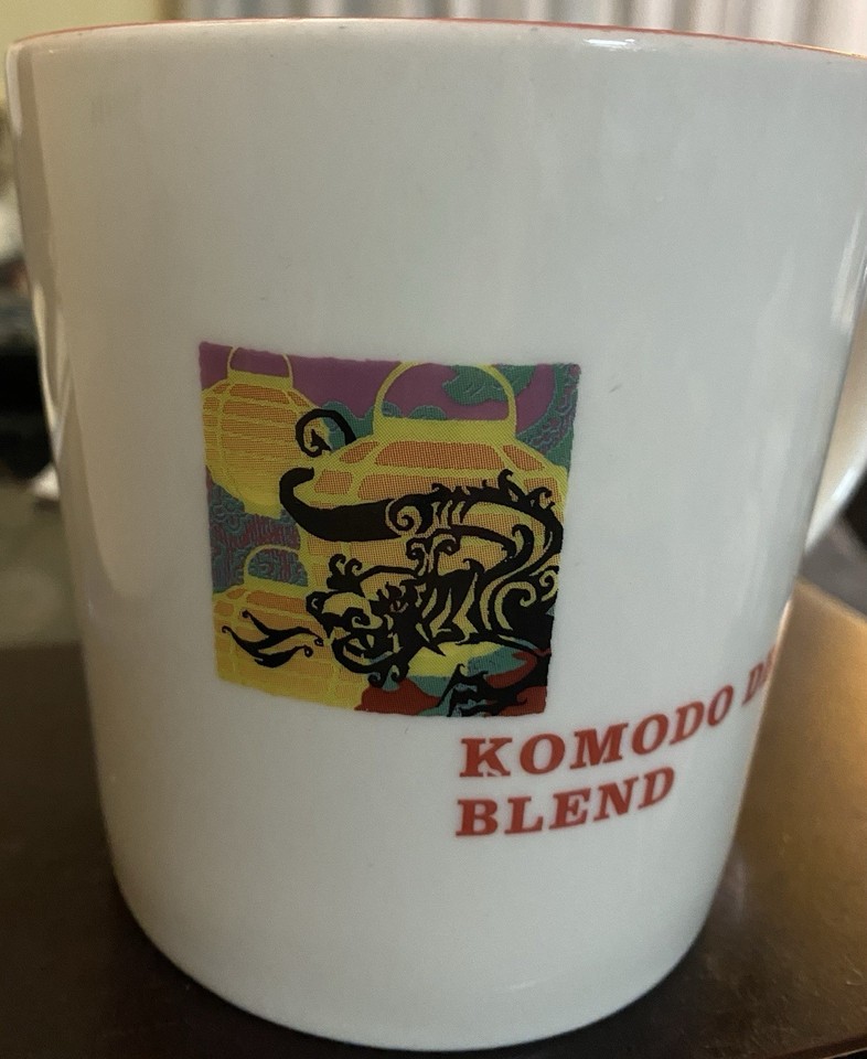 Starbucks Komodo Dragon Blend Asia Pacific Coffee Mug / Cup 2005 | eBay