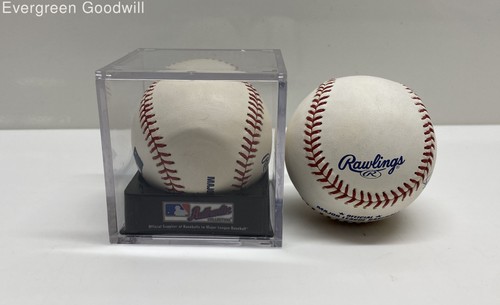 Lot of 2 Rawlings Authentic Autographed Baseballs | eBay
