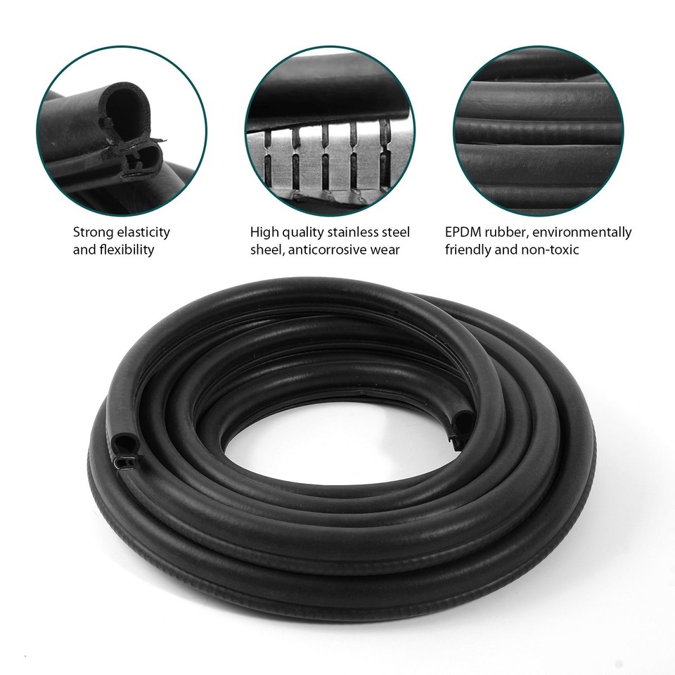 Rubber Seal Strip Ideal for Use in Hygienic Applications Door Belt 16 ...