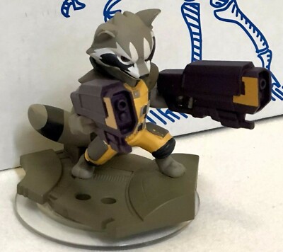 Disney Infinity 2.0 Rocket Racoon Figure Marvel Guardians Of The Galaxy ...