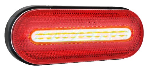ADR APPROVED LED RED REAR MARKER / POSITION LIGHT LAMP 12V 24V TRUCK ...