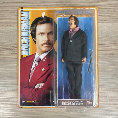 BATTLE READY BRIAN GREY SUIT ANCHORMAN THE LEGEND OF RON BURGUNDY ...