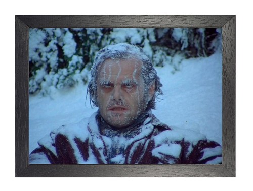 The Shinning - Frozen Jack Nicholson Stephen King's Horror Film Poster ...