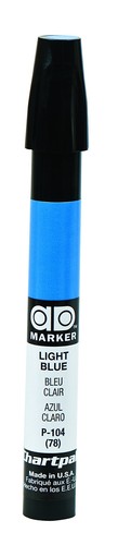 AD Marker The Original Chartpak, Tri-Nib, Light Blue, 1 Each (P104) 1 ...