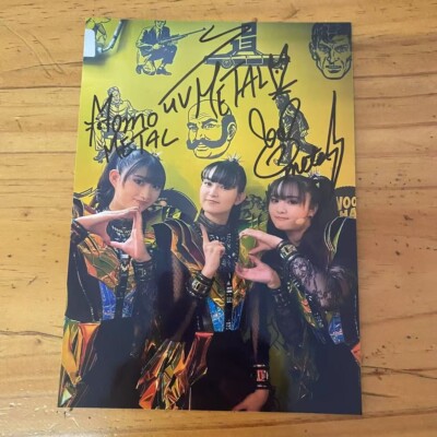 BABYMETAL Autographed Signed Photo Picture J-POP Collection 5*7 2025H ...