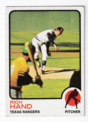 Rich Hand 1973 Topps Baseball Card # 398 Texas | eBay