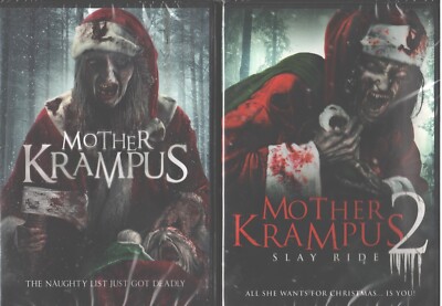 MOTHER KRAMPUS 1-2: Slay Ride- Christmas Horror- Evil Mrs Santa Claus ...