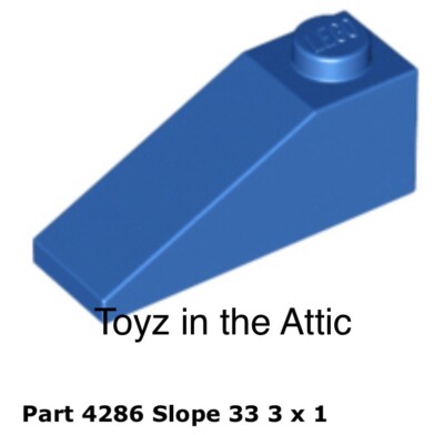 Lego 2x 4286 Blue Slope 33 3 x 1 10497 Galaxy Explorer | eBay