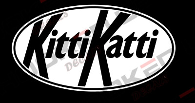 Kitti Katti Vinyl Transfer Decal | eBay
