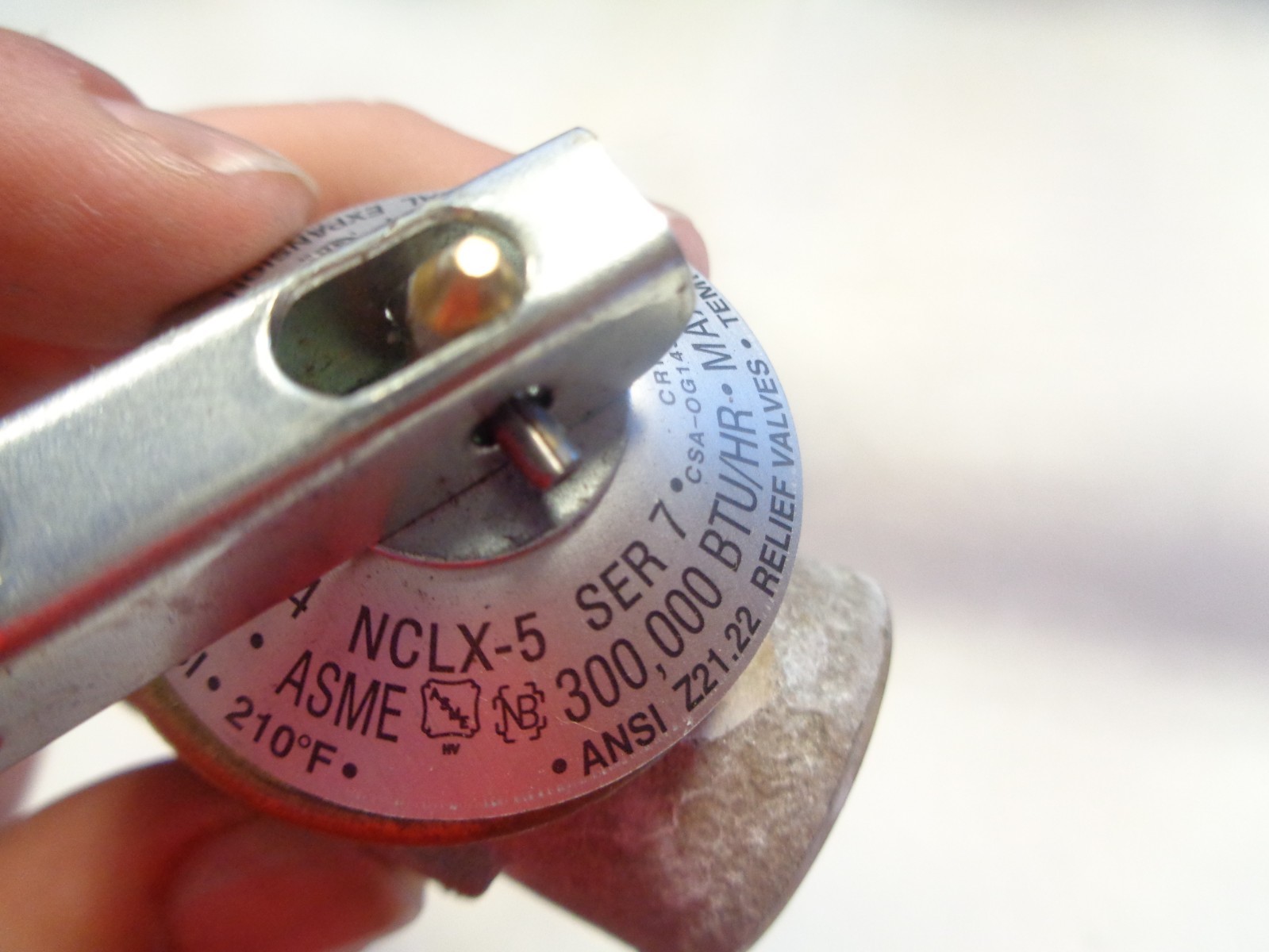 CASH ACME NCLX-5 PRESSURE TEMPERATURE RELIEF VALVE MARINE BOAT | eBay
