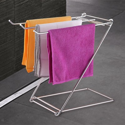 Towel Holder Shelf Rag Drainer Holder Washcloth Stand for Home Sink ...