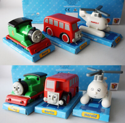 3X 2008 MY FIRST THOMAS & FRIENDS PERCY BERTIE HAROLD HIT GOLDEN BEAR ...