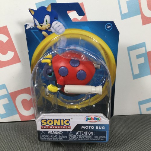 Jakks Pacific Sonic the Hedgehog 2.5" Series Wave 6 Motobug Figure Moto ...