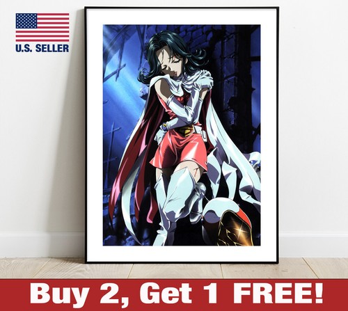 Gatchaman Jun the Swan Poster 18" x 24" Print Battle of Planets Retro ...