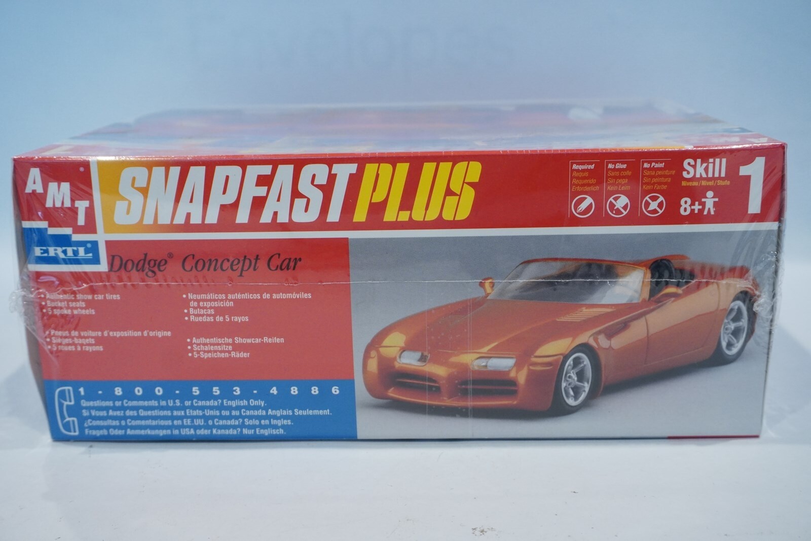 AMT ERTL Model Kit Snapfast Plus Dodge Concept Car Kit 8129 B5 for sale ...