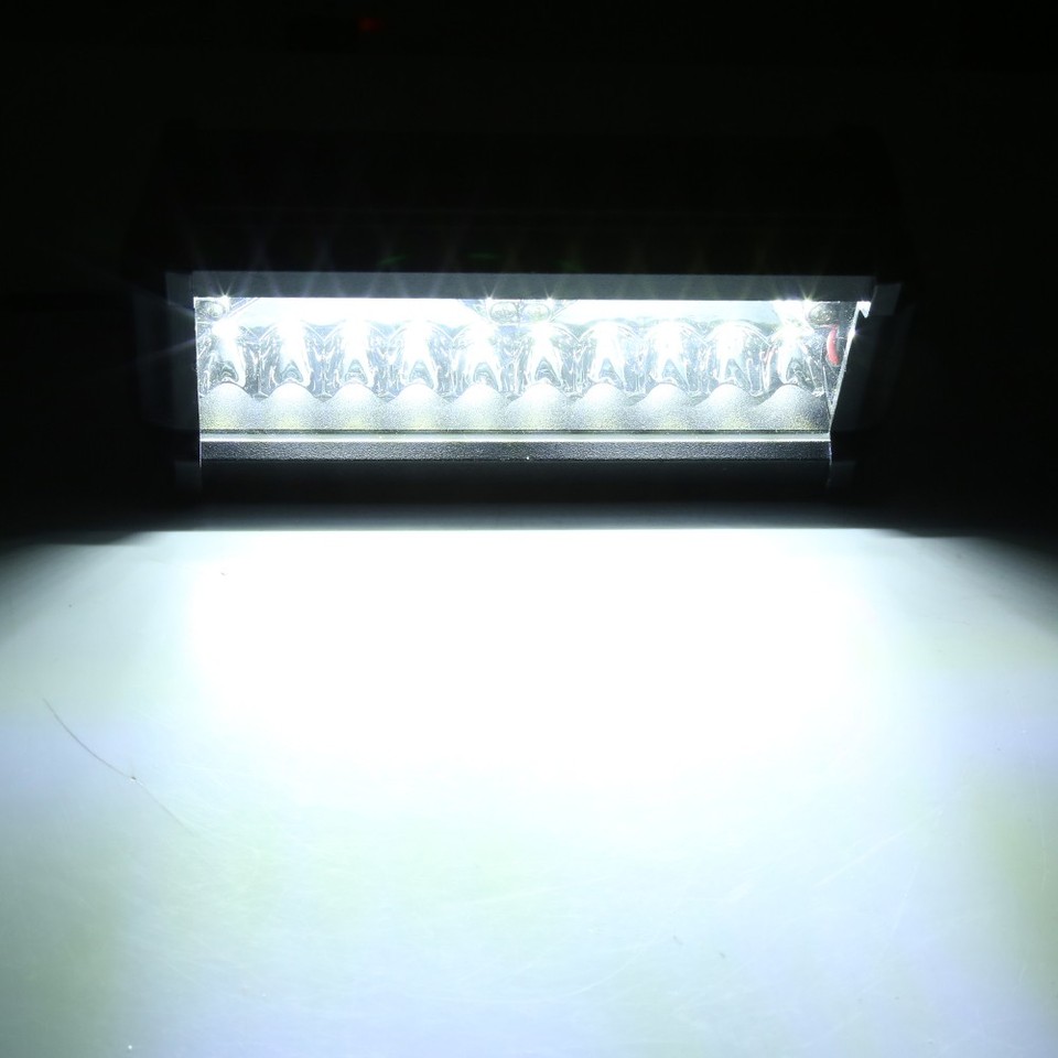 2pcs 7inch LED Light Bar Spot Flood Combo Work Driving Lights OffRoad ...