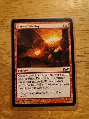 Mark of Mutiny - Core Set 2013 M13 - MTG Magic - Uncommon - Red Sorcery ...