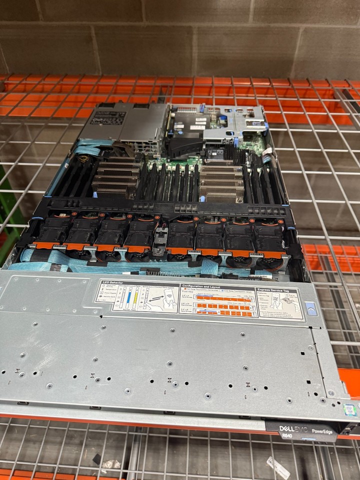 Dell PowerEdge R640 10SFF (8 NVME)-2x Intel Xeon 6226,H740p, Rails NO ...