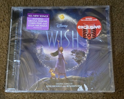 DISNEY - WISH (CD 2023) (Includes 2 Collectible Cards) - NEW / SEALED ...