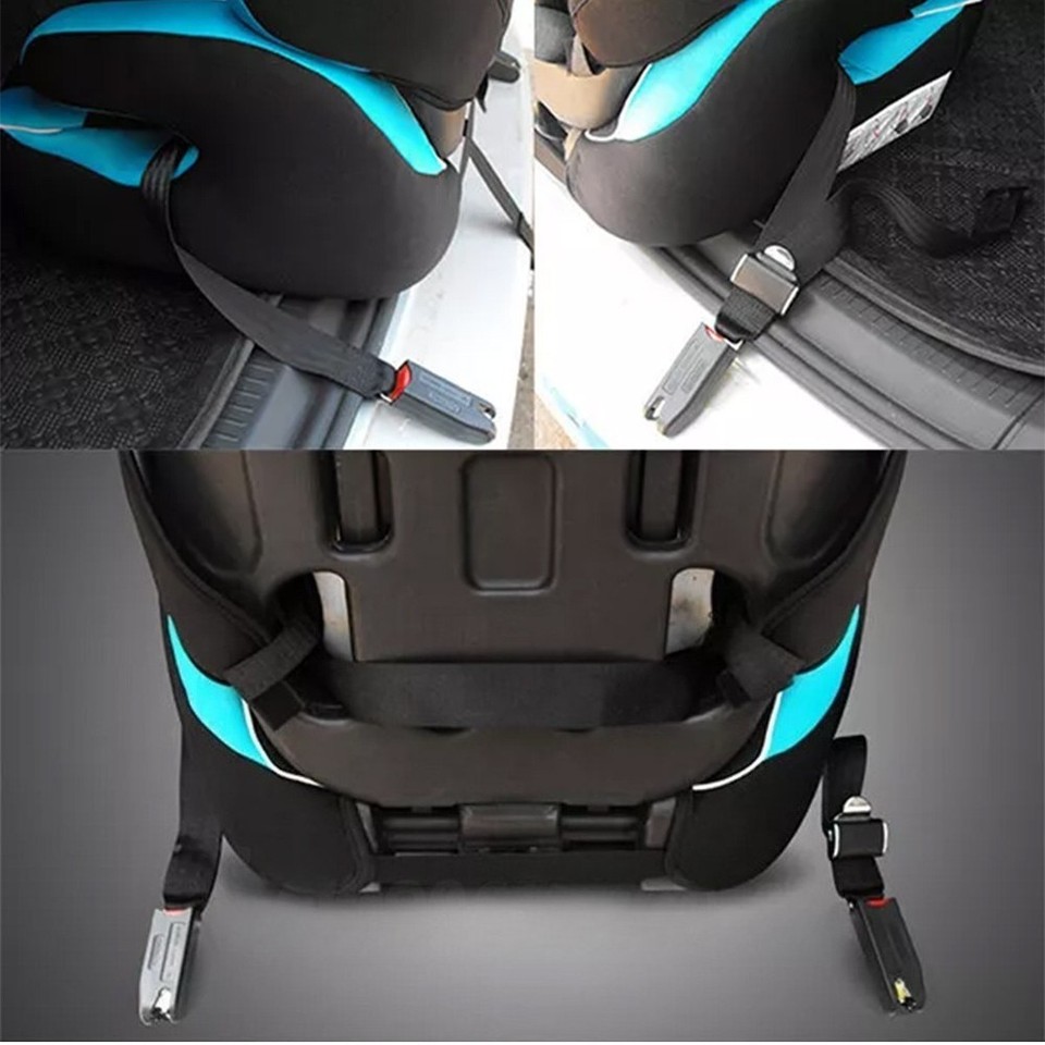 2X Isofix Strap Universal Link Belt Band Anchor Safe Seat Kid Baby ...