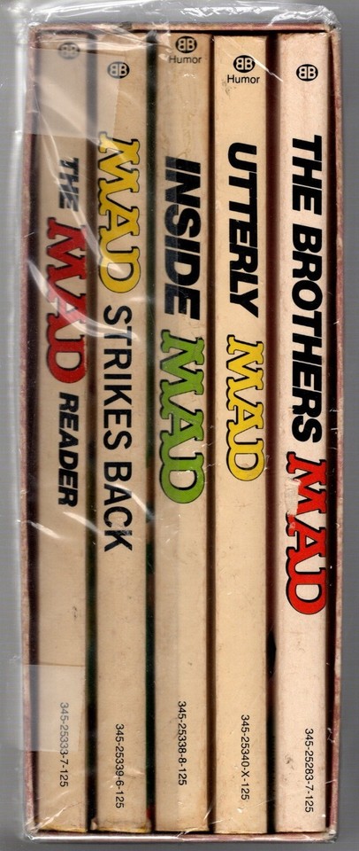 Totally MAD 5-Book Ballantine Collection MAD Magazine Paperback Box Set ...