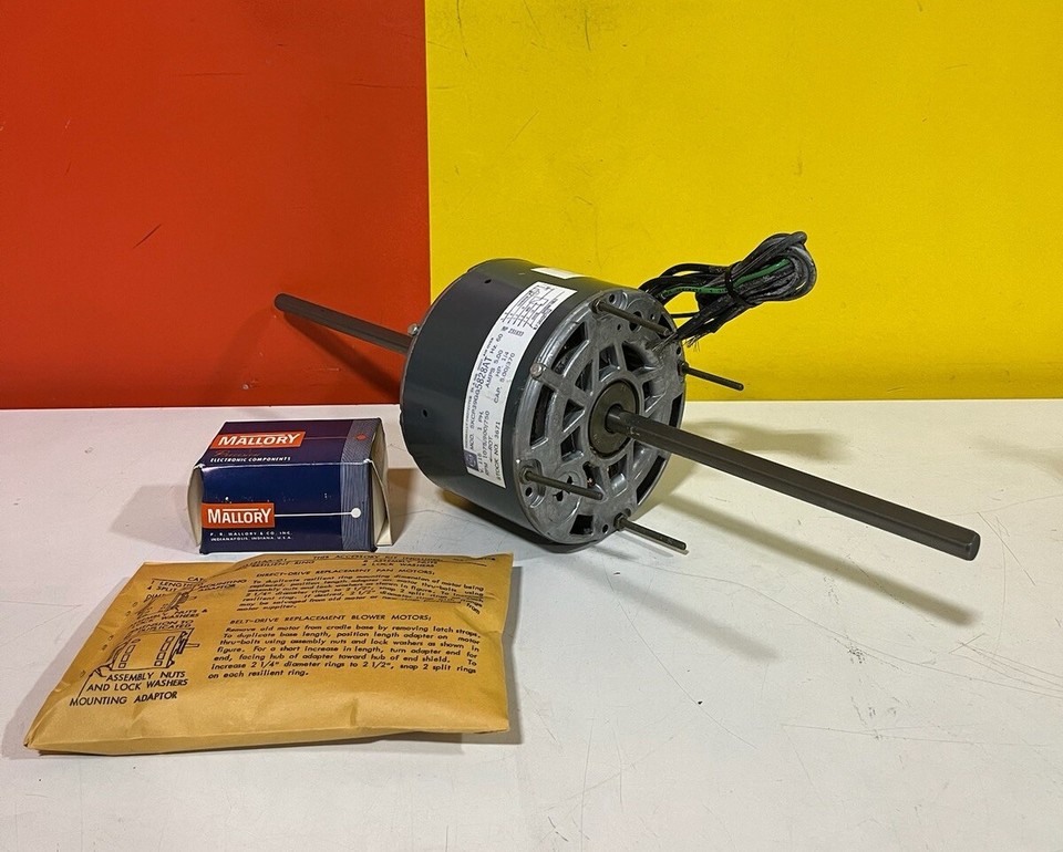 NEW General Electric / GE 5KCP39GG Blower Motor 1/4 HP, 115VAC, 1075 ...